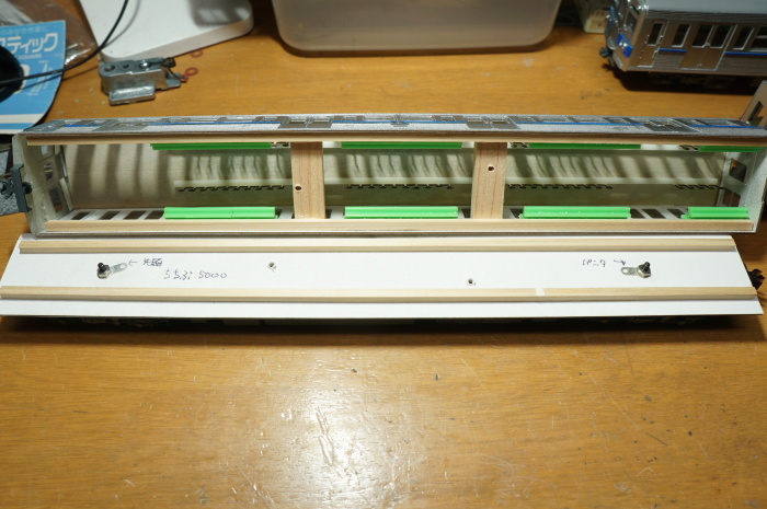 【鉄道模型・HO】秩父5000系を作る・6 : kazuの日々の企み！