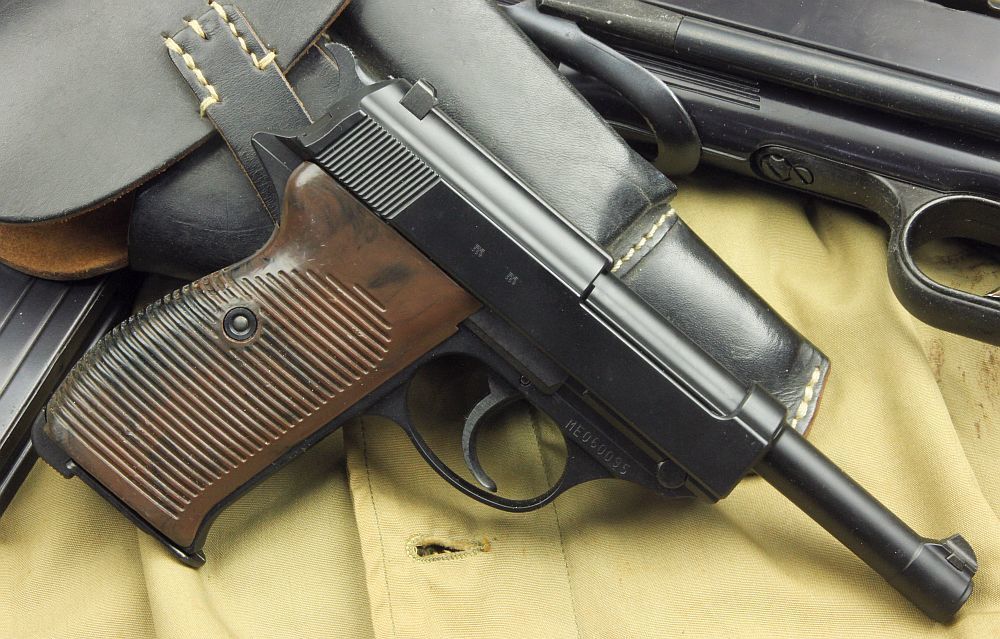 TakeFive/BWCコラボ マルゼンP38用 実物型取り茶マーブルグリップ : "人はパンのみに生きるにあらず" (ケイズ ブログ)