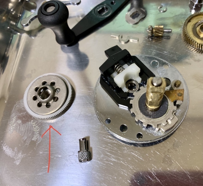 アブ2500C ベイトリール ハイスピードギヤ化 ABU Ambassadeur アブ2500C ベイトリール ハイスピードギヤ化 ABU Ambassadeur