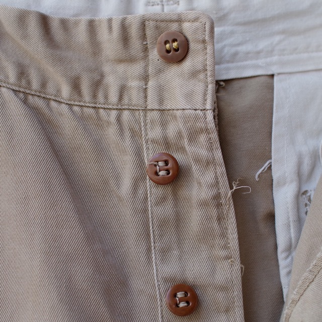1950s US ARMY Cotton Khaki Trousers / 50年代 米軍 チノパン 1950s US ARMY Cotton Khaki Trousers / 50年代 米軍 チノパン