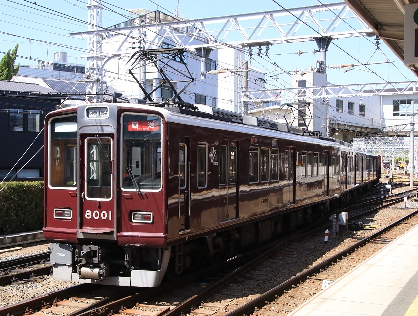 阪急8000系 8001F 出場 : 人生・乗り物・熱血野郎