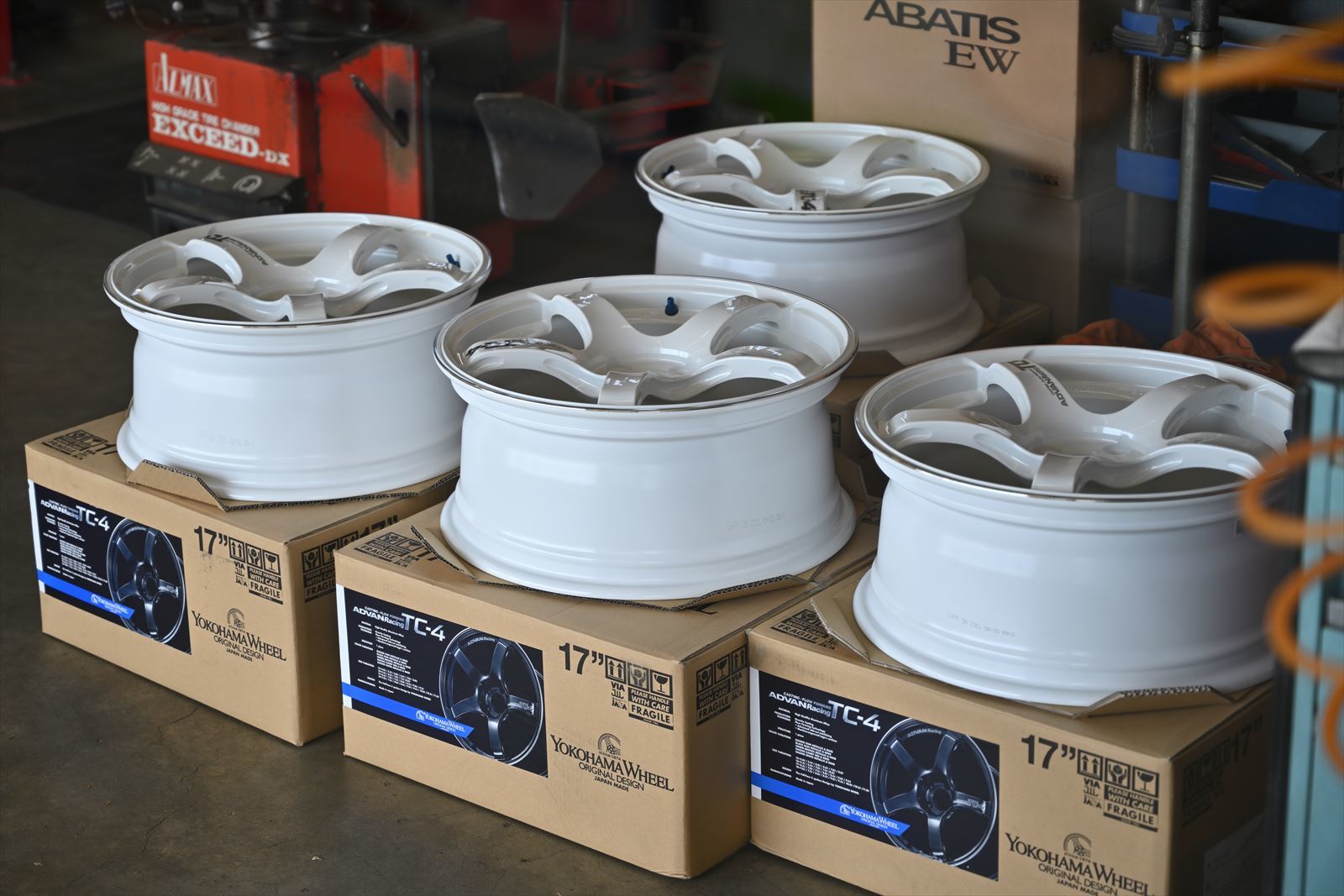 【ロードスターRF】アルミ失敗談。アドバンレーシングTC-4 : やぁやぁ。