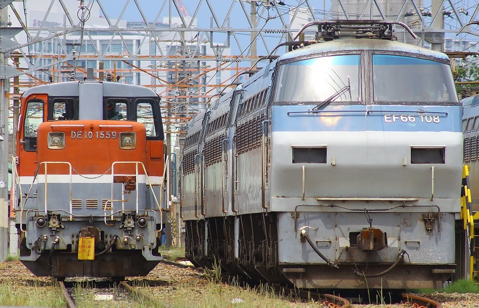 EF66-108,EF66-103,EF66-114休車中(2021,5) : 適鉄～5th～