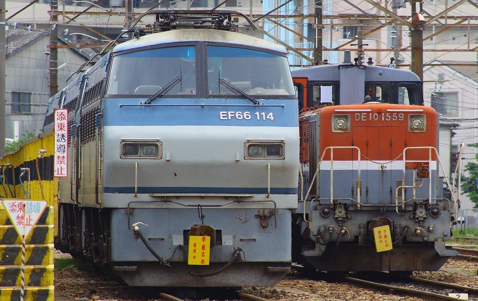 EF66-108,EF66-103,EF66-114休車中(2021,5) : 適鉄～5th～