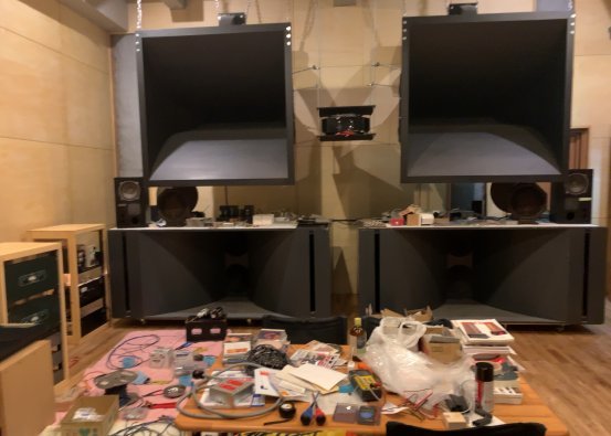 Western Electric 15Aシステム始動 : Double Woofers' かまじい