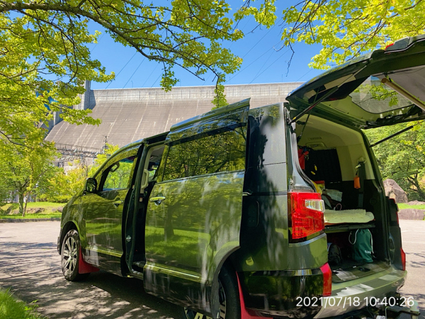 午前中のショートドライブ 大町市ダム公園 : さすらいのキャンパ～