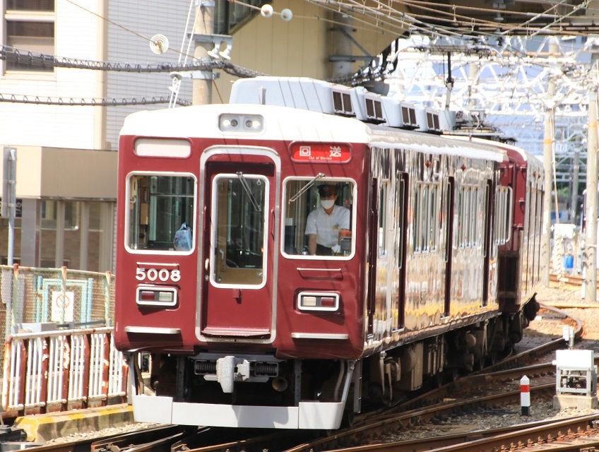 阪急5000系 5008F 返却回送 : 人生・乗り物・熱血野郎