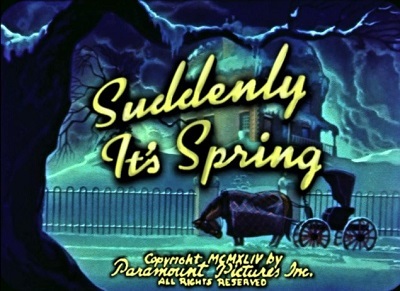 「Suddenly It's Spring」 (1944) : なかざわひでゆき の毎日が映画＆音楽三昧