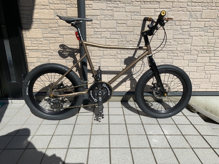 tern amp f1カスタム…何インチのタイヤまで入るの？ : KITAZYの言わせて頂きますw