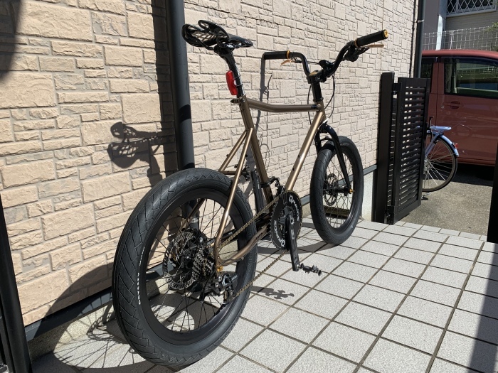 tern amp f1カスタム…何インチのタイヤまで入るの？ : KITAZYの言わせて頂きますw