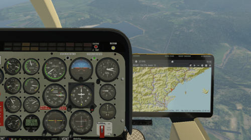 Avitab プラグイン タブレットの地図モード出来ました！ : Project 1/200X : Spirit of Flyingtak1