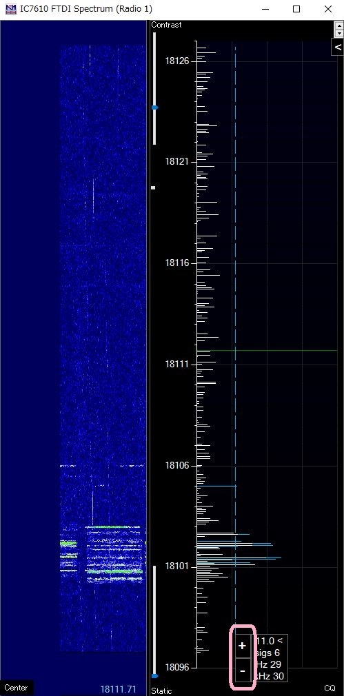 N1MM+ IC-7610 Spectrum Displayの設定 : JG7AMD工房