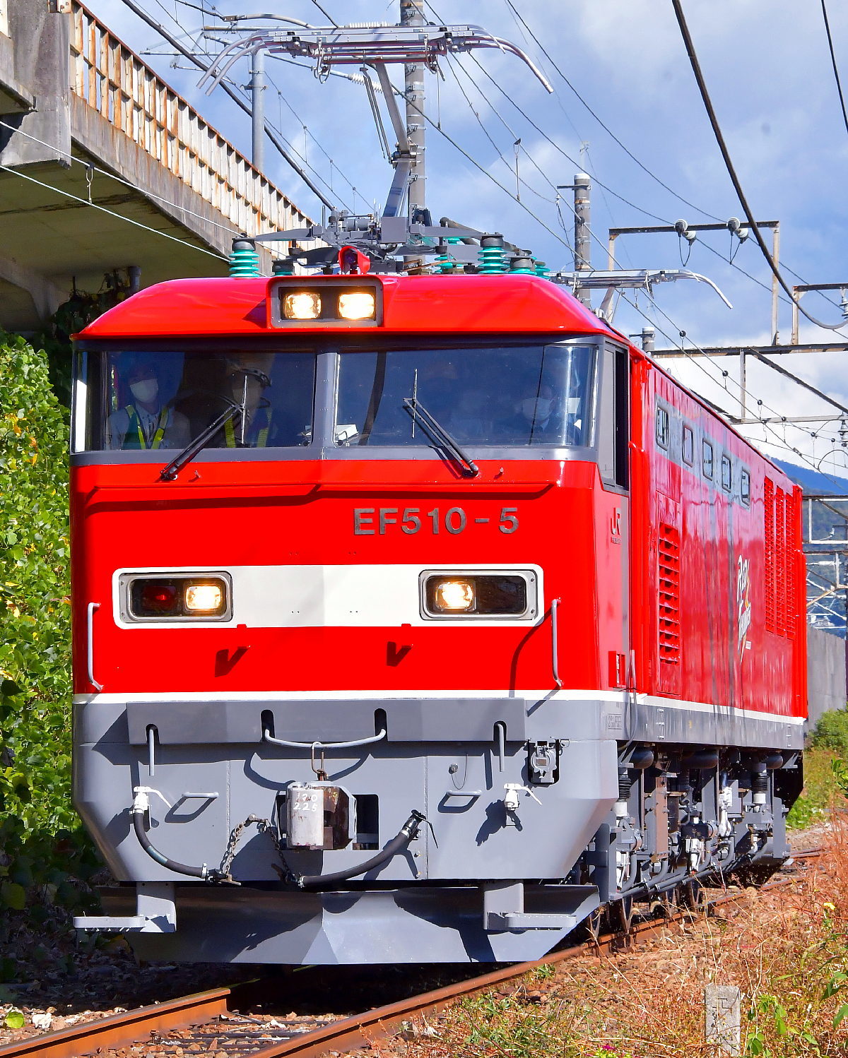 EF510-5全検出場 : 団塊鉄ちゃん気紛れ撮影記