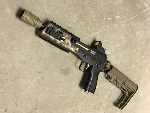 東京マルイ スコーピオンmodMカスタム M4ストックアダプター 東京マルイ スコーピオンmodMカスタム M4ストックアダプター