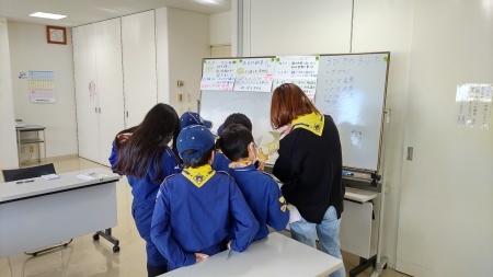 【カブ隊】11月組集会「スタンツへの道」 : 日本ボーイスカウト長野県連盟 軽井沢第8団