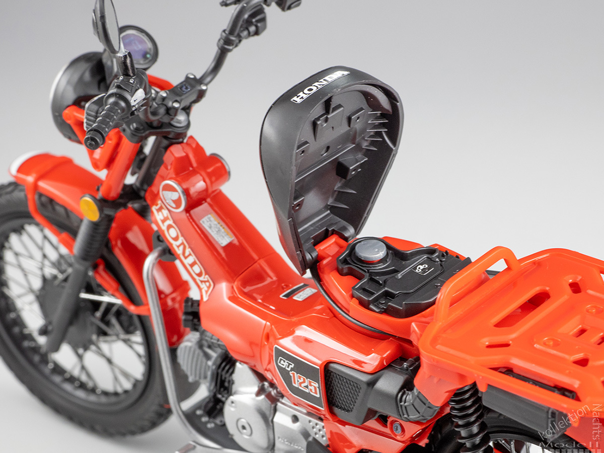 1/12 NEXTシリーズ ホンダ CT125（ハンターカブ/グローイングレッド） : Nacht Modell Kollektion