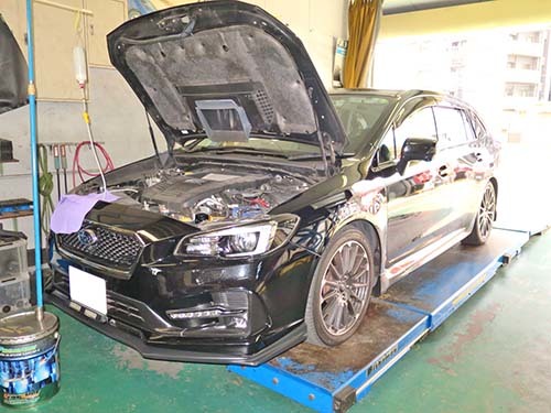 進化剤施工！★レヴォーグ★マーチ★アクア★GS350★ : 店長Mizoのおやぢ日記