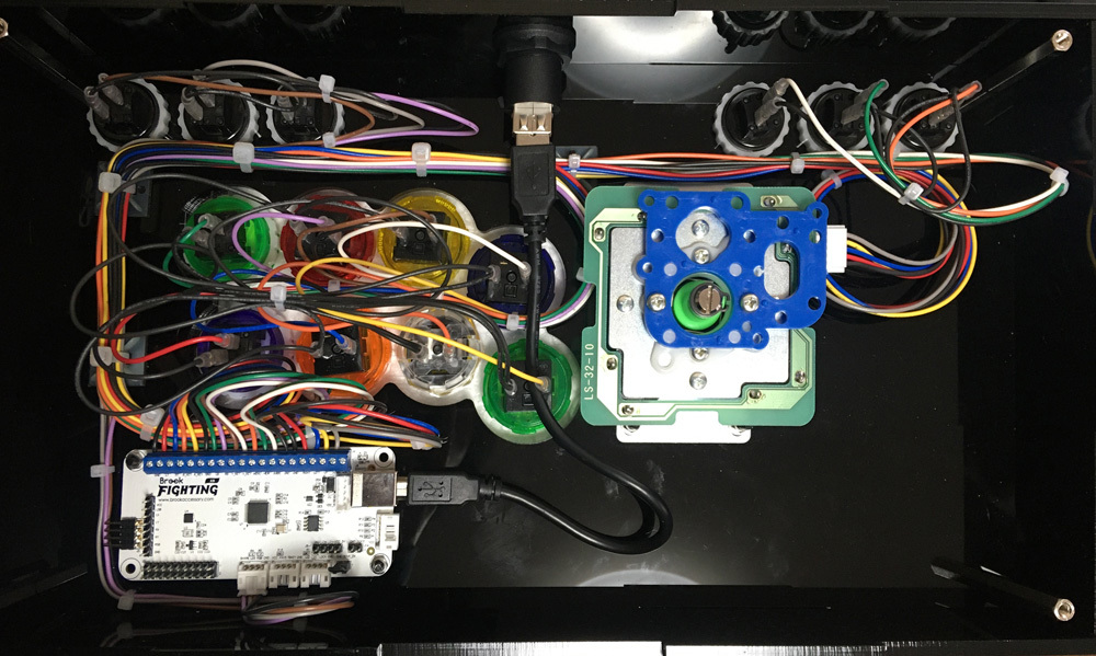 自作アケコン(アケ魂 ZERO ONE FIGHTSTICKベース) : Cryptic 自作アケコン(アケ魂 ZERO ONE FIGHTSTICKベース) : Cryptic