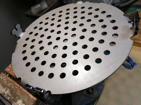 ペール缶ストーブ用ロストル／グリルプレート完成 : M55から