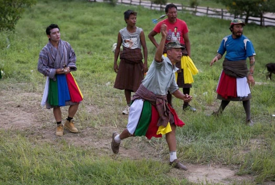 ブータンの伝統スポーツ : ブータンやまぐにDiary