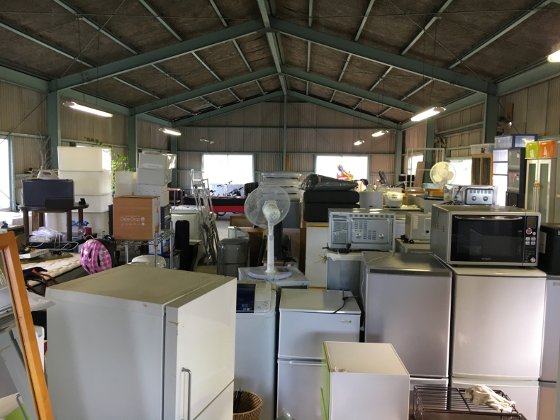 高松市国分寺にて不用品の買取り〜 : 不用品回収の高松中央リサイクルサービス
