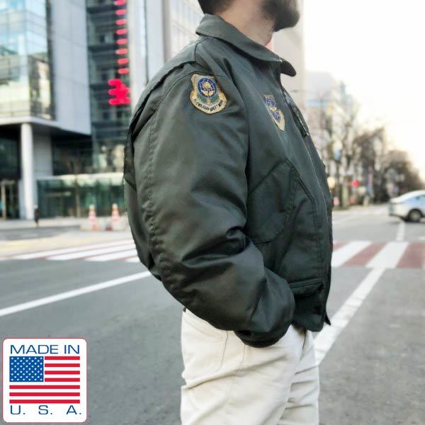 40's US NAVY ハーフジップ デッキパーカー、米軍 CWU-45/P 40's US NAVY ハーフジップ デッキパーカー、米軍 CWU-45/P