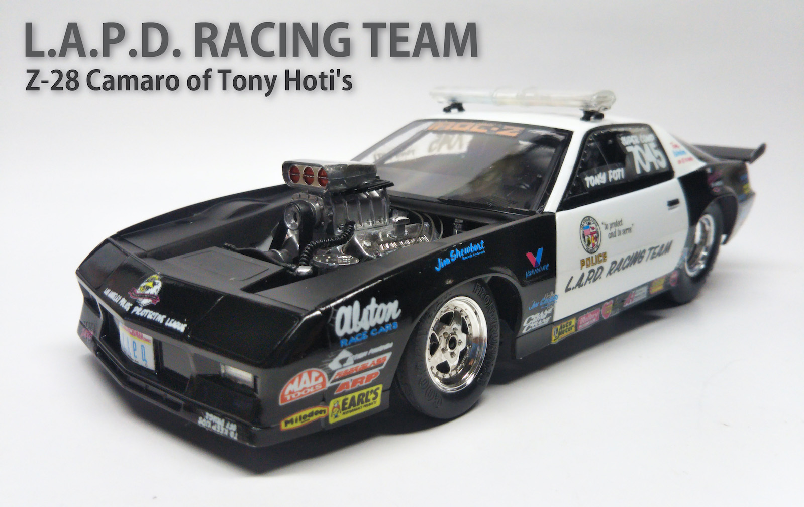 Revell 1/24 Tony Foti's L.A.P.D. CAMARO カマロ 完成品 : Paris Design Models