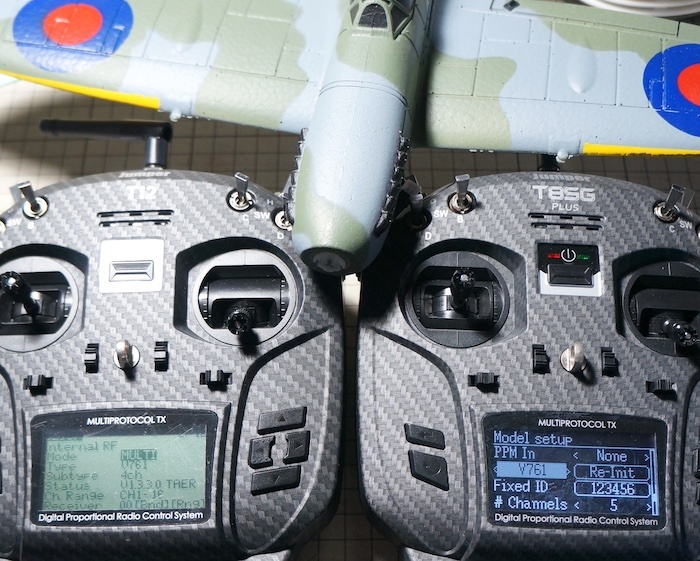 Eachine Spitfire のバインド、OpenTX+4in1と Deviation 送信機。 : R/C 小型電動飛行機他諸々の ...