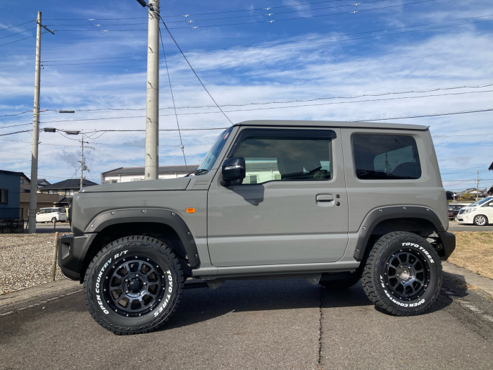 JB64 ノーマル車高に TOYOオープンカントリーR/T225/70R16（新サイズ） : 4WD PROJECT