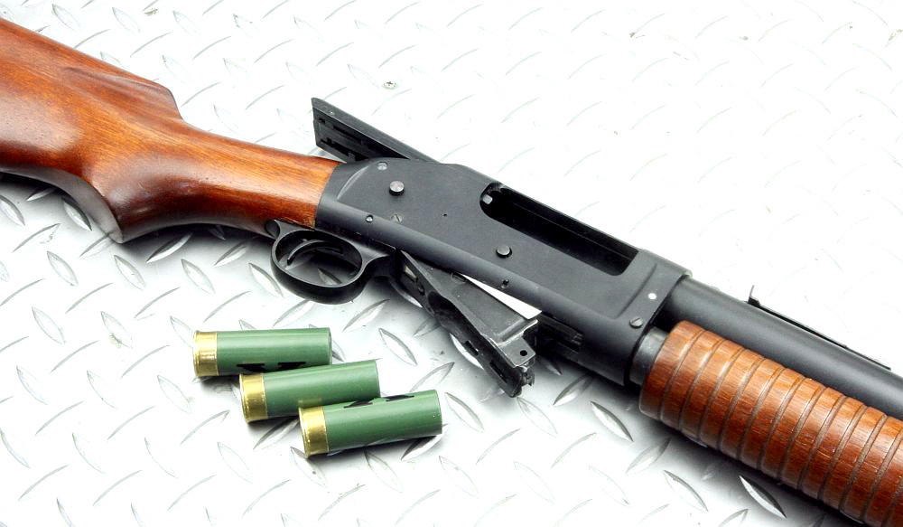 タナカ M1897 TEX STATE POLICE”の装填/排莢の調整 : タナカ M1897 TEX STATE POLICE”の装填/排莢の調整 :