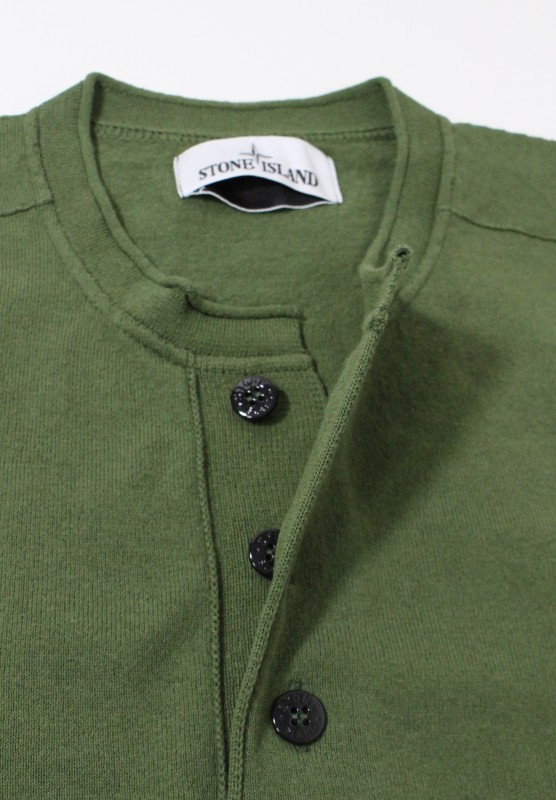 STONE ISLAND ヘンリーネックニット : COSMIC STONE ISLAND ヘンリーネックニット : COSMIC