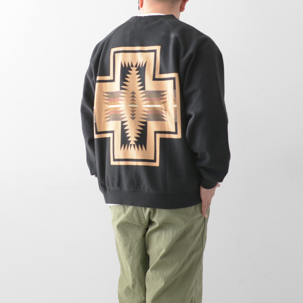 PENDLETON [ペンドルトン] Raglan Back Print Sweat Pullover [19802200] : refalt blog