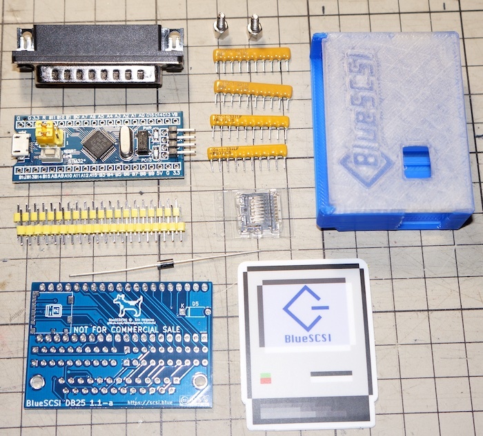 Macintosh SCSI HD エミュレーター Blue SCSI の組み立て。^o^ : R/C 小型電動飛行機他諸々のNewsと戯言 ...