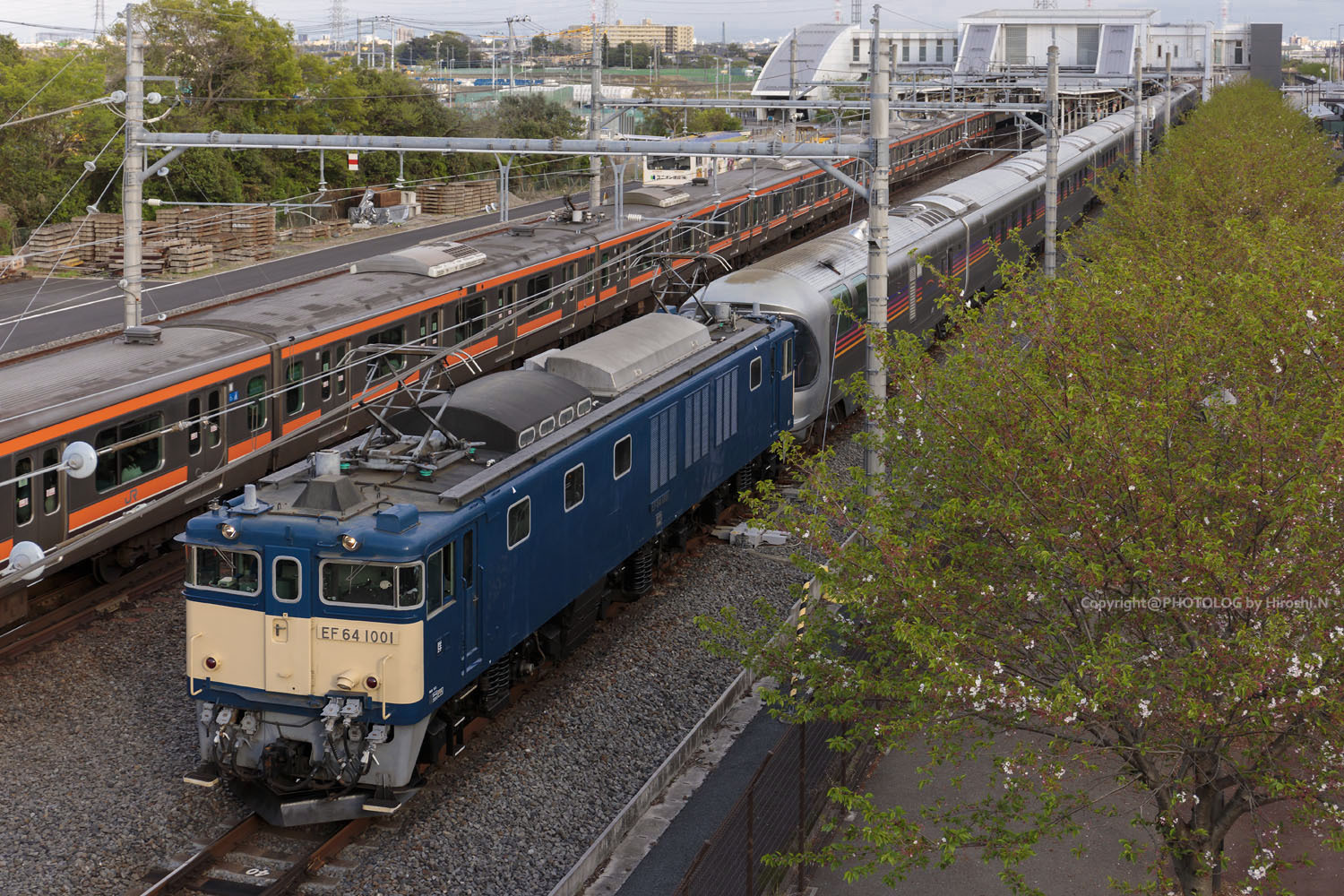 2022/4/16 Sat. 武蔵野線 - EF64-1001 信州カシ - : PHOTOLOG by Hiroshi.N