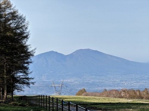 1年半ぶりに見る雄姿 : 気楽じい～の蓼科偶感