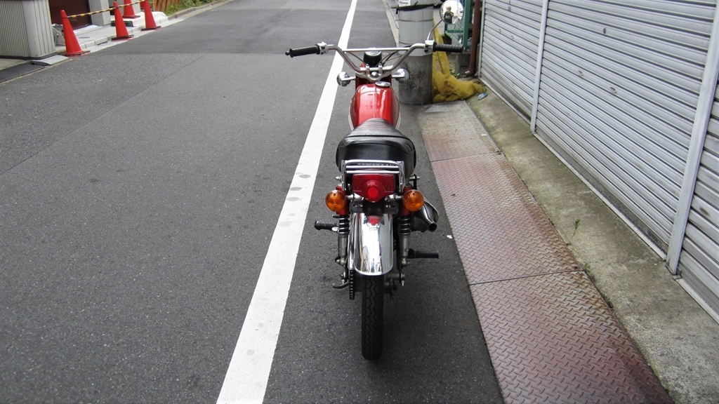 CL90 4面(記録) : 日曜の朝はGUZZI、再び