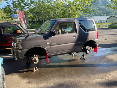 札幌市T様 JB23W防錆塗装と3インチリフトアップ☆ : 北海道のジムニー専門店！J-up companyのBLOG