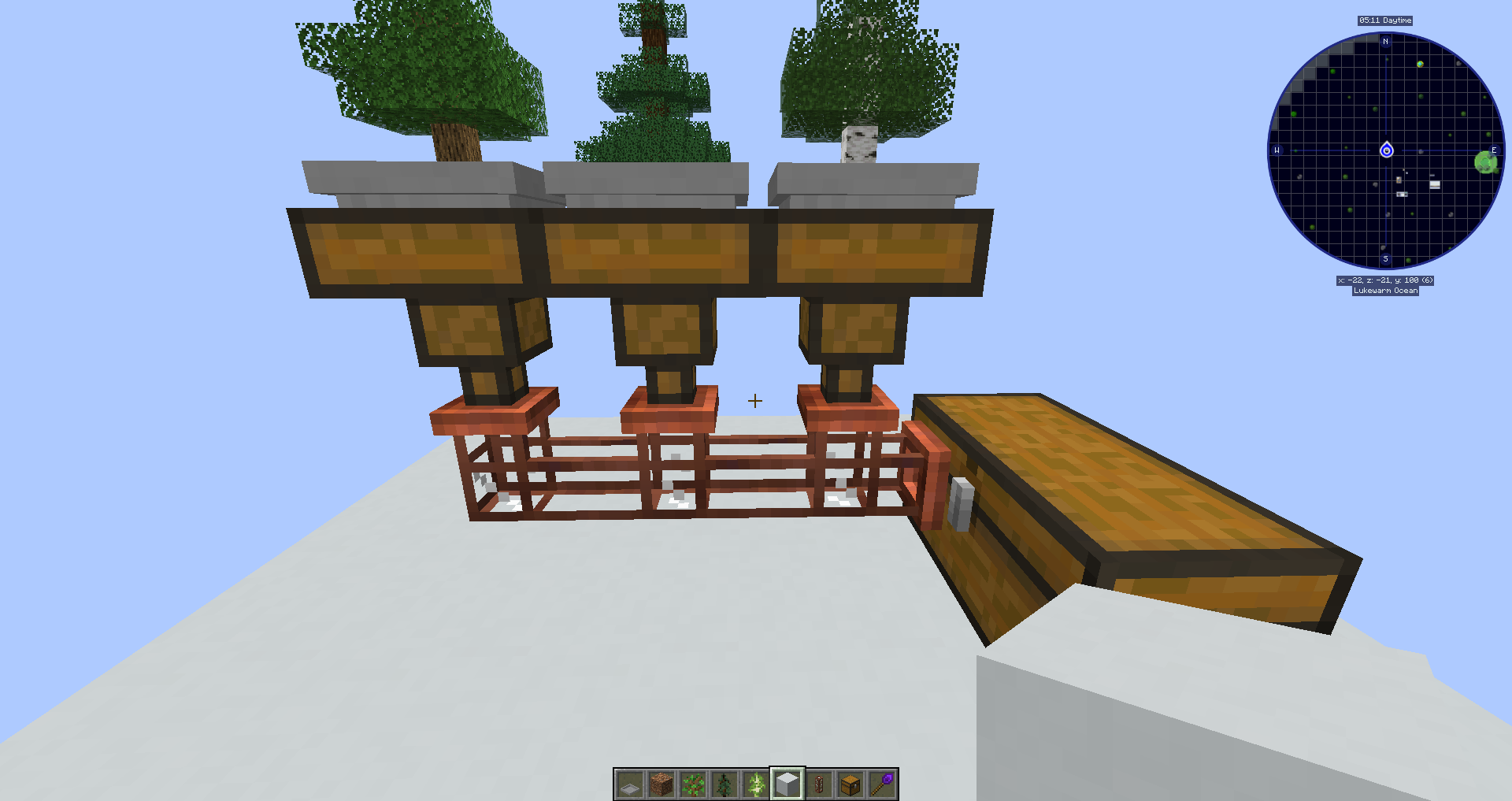 Skyopolis5#18 4－2 Simple Storage : つっちーのマイクラメモ