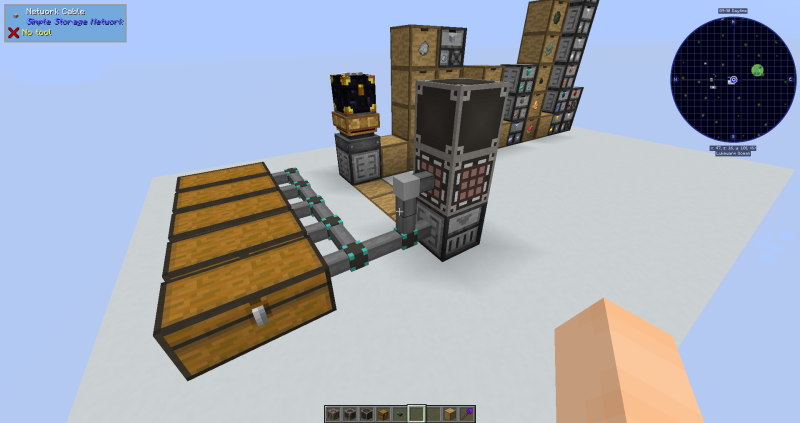 Skyopolis5#18 4－2 Simple Storage : つっちーのマイクラメモ