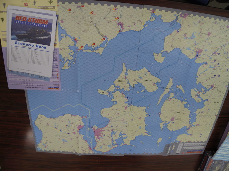 (GMT)Red Storm増補版『バルチック・アプローチ』お披露目：ironcradさん供覧...2022.07.30（土）YSGA第397 ...