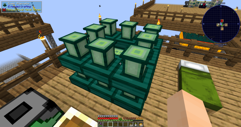 Skyopolis5#37 7－2 Ender CraftingとウィザーTTと新資源回収機 : つっちーのマイクラメモ