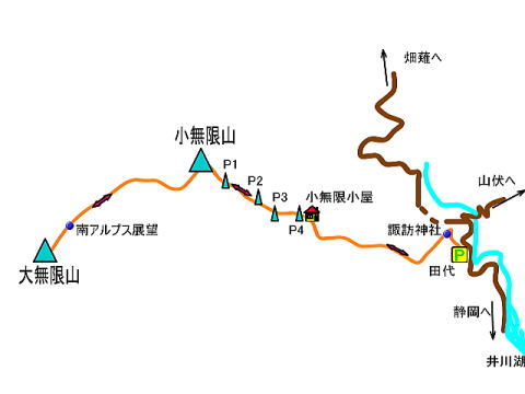 山の思い出・大無限山（9月2日） : 豊橋八十路のつぶやき