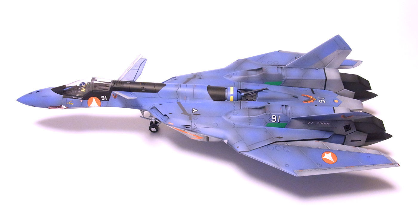 1/48 VF-19A VF-X ”RAVENS” 完成 4 : シン・シリウスまで8.6光年