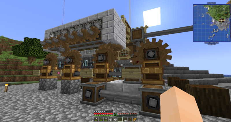 TutiCreate#07 Create式製鉄所 : つっちーのマイクラメモ