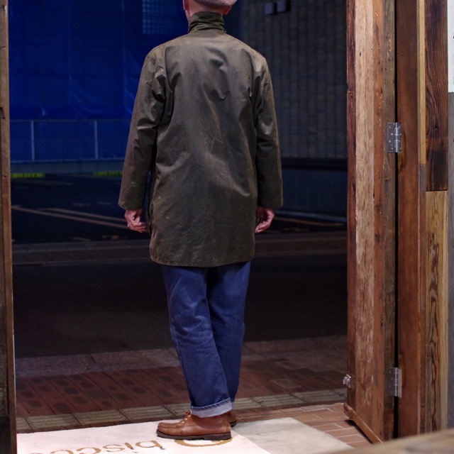 1980-90s Barbour BORDER Olive Green Size 40 / バブアー 1980-90s Barbour BORDER Olive Green Size 40 / バブアー